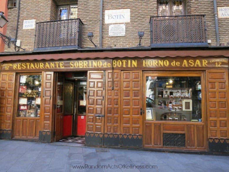 Lunch at The World's Oldest Restaurant: Casa Botin in Madrid